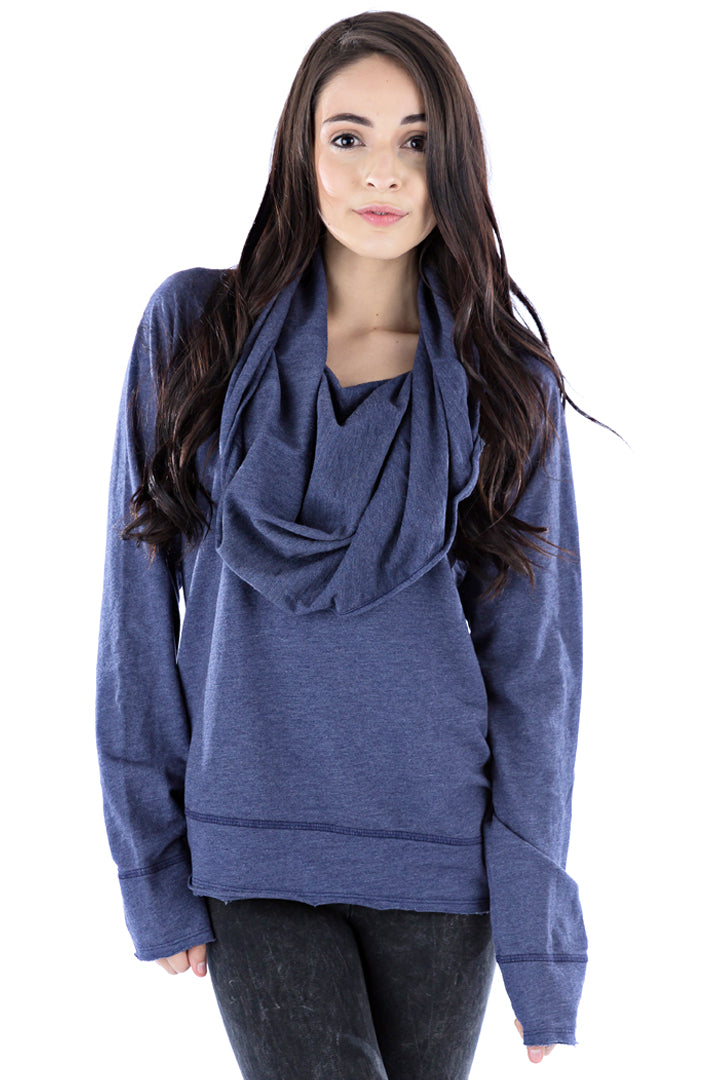 Pullover Cowl Hoodie | LVR Fashion